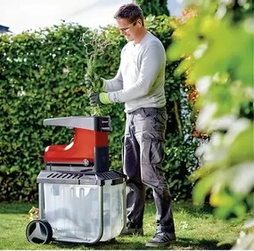 Einhell GC-RS 60 CB červeno-černá / Válcový drtič větví / 2300 W / tlo