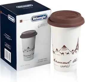 DeLonghi DLSC057 The Globetrotter bílá / Termohrnek / 300 ml / keramik