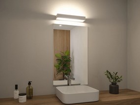 Paulmann 79515 Lucille, bílé nástěnné svítidlo s nastavitelným směrem svícení, 11W LED 2700K tříkrokové stmívání, délka 40cm, IP44