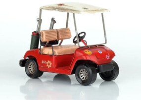 Kovový model - golfové vozítko 21 cm