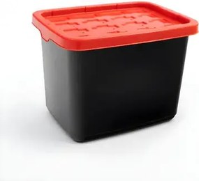DOLONI Úložný box 18 l černý / Úložný box / Objem 18 l / 33 x 27 x 26