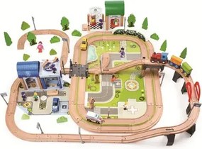 2Kids Toys Vláčkodráha Město a Vesnice 200 dílů