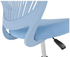Tempo Kondela Dětská židle SELVA, modrá/chrom