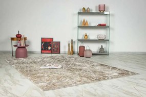 Lalee Kusový koberec Milas 201 Silver-Beige Rozměr koberce: 80 x 150 cm