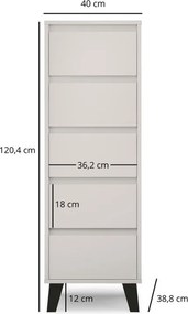 Komoda Borg 5s/40 kašmír
