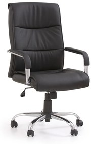 Kancelářská židle Černá Eko kůže OCTAVIO