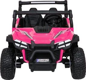 Ramiz Elektrická bugina Gravity pro děti růžová + pohon 4x4 + dálkové ovládání