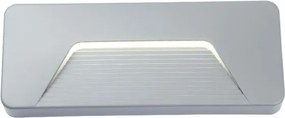 RED R11950 RENO SQ INDR nástěnná šedá 230V LED 3W IP65 3000K - RED - DESIGN RENDL