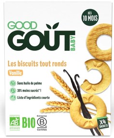 Good Gout BIO Vanilková kolečka 80 g