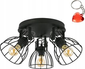 Lampa spotového reflektoru Alano Black 2123 Tk Lighting
