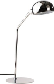Ocelová stolní lampa s ohybatelnou konstrukcí v leskle stříbrné barvě (výška 59 cm) Lincon – Jotex