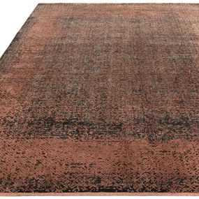 Tribeca Design Kusový koberec Trigger Terracotta Black Rozměry: 120x170 cm