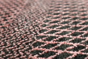 Diamond Carpets koberce Ručně vázaný kusový koberec Diamond DC-MCN Black/rust Rozměry koberců: 245x305