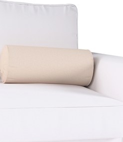 Válečkový polštář se sklady barva růžová látka pletený vzor