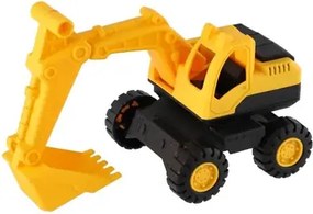 TEDDIES Stavební auta / 3 ks / 12 cm / Plast / Na volný chod