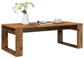 Konferenční stolek old wood 102 x 50 x 35 cm kompozitní dřevo