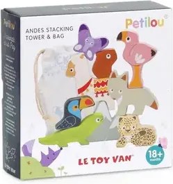 Le Toy Van Petilou Skládací věž Andes / od 18 měsíců