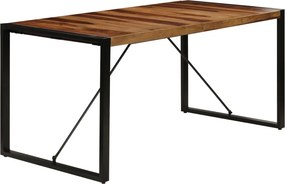 Jídelní stůl 160 x 80 x 75 cm masivní akáciové dřevo 247419