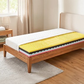 Prémiová matrace TINA 100x200 cm | výška 19 cm | sedvičová | tvrdost 2 i 3 | nosnost 130 kg | VÝBĚR PRATELNÉHO  POTAHU