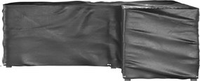 Plachty na zahradní nábytek tvar L 2 ks 16 oček 285x285x90 cm 3155374