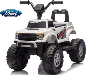 Elektrické autíčko Ford F-150 Raptor bílé