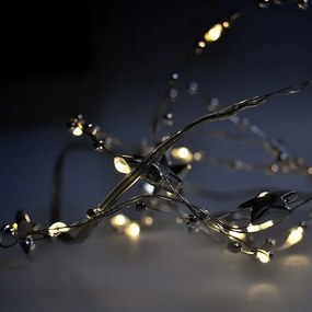 SOLIGHT LED řetěz řetízek s dekoracemi, 20LED řetěz, 1m, 2x AA, IP20