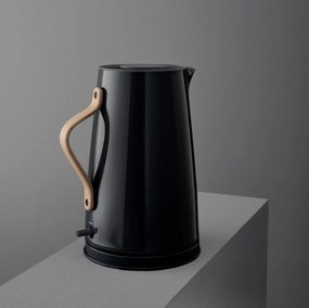 Černá rychlovarná konvice z nerezové oceli 1,2 l Emma – Stelton