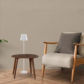 LED Solution Bílá LED stojací nabíjecí lampa 500-1300mm 4W IP54 7007