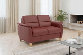 XXXLutz DVOUMÍSTNÁ POHOVKA, červenohnědá, pravá kůže Sit & More - Pohovky - 0001440332F1