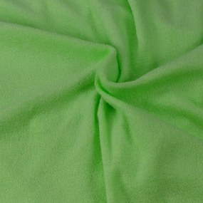 BROTEX Froté prostěradlo světle zelené Rozměr: 70 x 140 cm