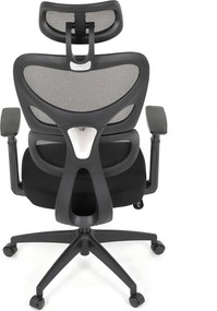 Ergonomická kancelářská židle LEXON - černá síťovina
