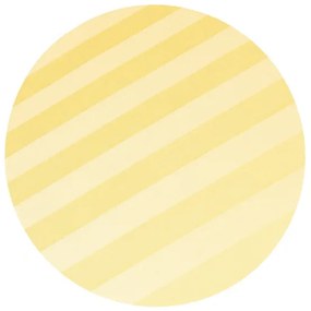 Dadka Povlečení atlas grádl světle žlutý proužek 2,5 cm 140x200, 70x90