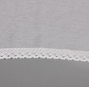 Dekorační krátká záclona s řasící páskou NIKO bílá 290x160 cm MyBestHome
