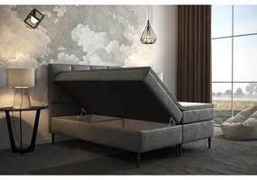 Čalouněná postel Aspen 120x200 cm Levá Béžová