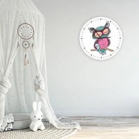 Gario Hodiny na zeď Spící ptáci Rozměry: 40 x 40 cm