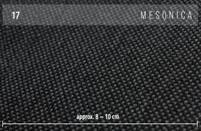 Tmavě šedé látkové křeslo MESONICA Musso Tufted