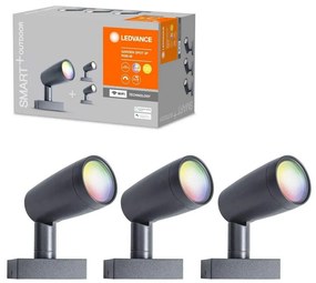 Ledvance - SADA 3x LED RGBW Venkovní lampa SMART+ SPOT 3xLED/4,5W/230V IP65Wi-Fi