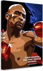 Obraz na plátně Floyd Mayweather 40x60