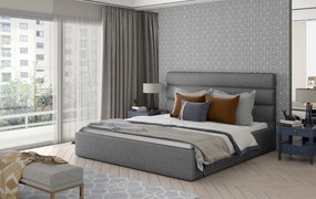 Eltap Čalouněná postel Caramel Materiál a barva potahu: Soft 66 - tmavě hnědá, Rozměry (cm): 180x200