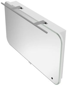 Kingsbath Velluto White 100 zrcadlová skříňka do koupelny s LED osvětlením