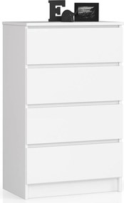 Komoda K60 4SZ bílá