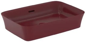 Ideal Standard Ipalyss - Umyvadlo na desku, 550x380 mm, s přepadem, Pomegranate E2078V6