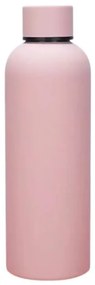 Flamenco Mystique Láhev na vodu 500 ml termoláhev nerezová ocel SOFT TOUCH světle růžová BD46R