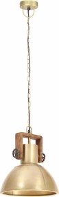 Industriální závěsné svítidlo 25 W mosazné kulaté 30 cm E27 320533