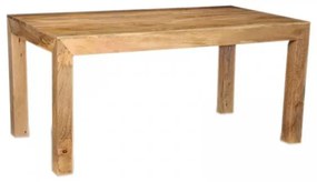 Indický nábytek - Jídelní stůl Hina  120x90 z mangového dřeva Mango natural