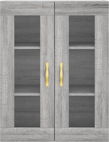 Skříň highboard šedá sonoma 69,5 x 34 x 180 cm kompozitní dřevo 3198391