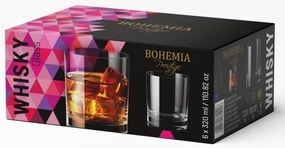 BOHEMIA PRESTIGE SKLENICE NA WHISKY 320ML 6 KS