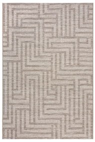 Šedo-béžový venkovní koberec 170x120 cm Salerno - Flair Rugs