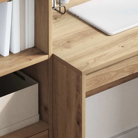 Stůl Artisanový dub 145.5 x 50 x 127 cm 2 ks 3337376