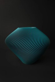 SET TORACE - Set tvoří květináč a váza, transformative teal